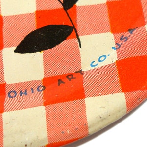 Humpy Dumpty 1930s Tin Toy Tea Set. 7 Pieces by Ohio Art Co. Made in ...