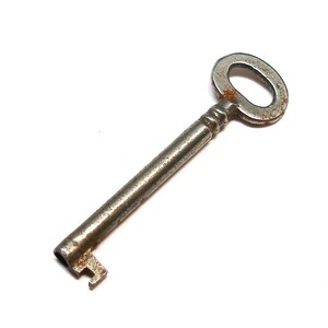 Vintage Metal Skeleton KEY. 2 1/4". Door Key, Real Antique Key. - Etsy