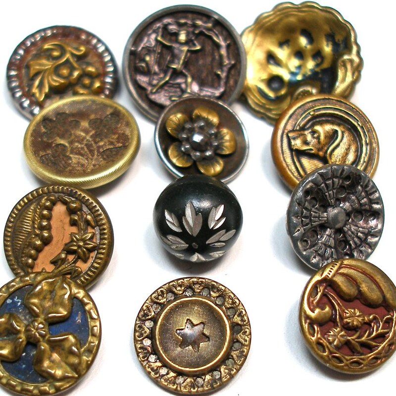 Rare Antique Buttons - Etsy