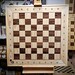 Professional Chess Set- Vertical. Large Wall-mounted Magnetic Demo ...