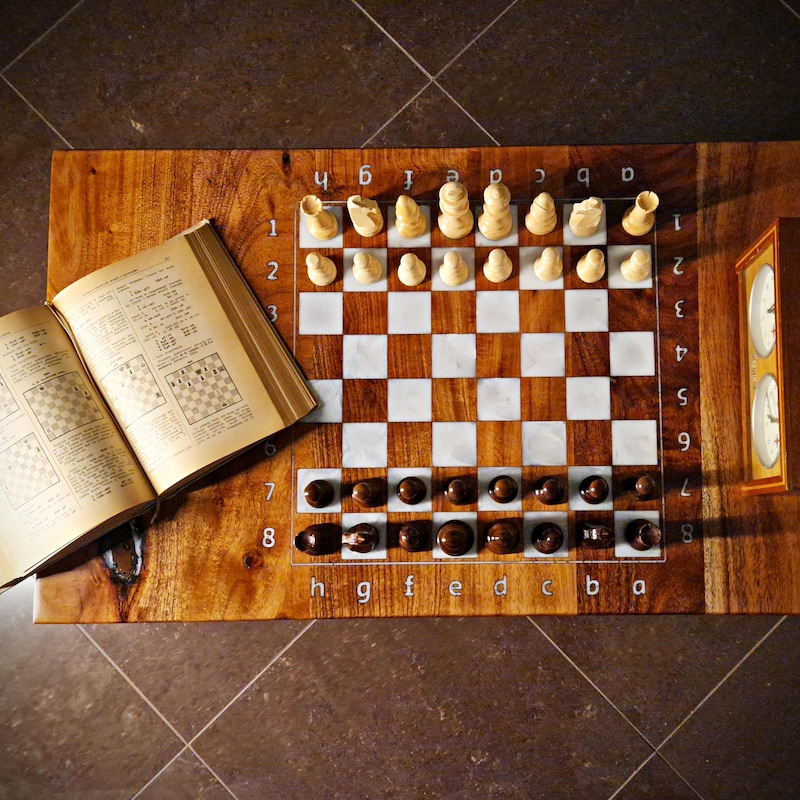 Chess Table - Etsy