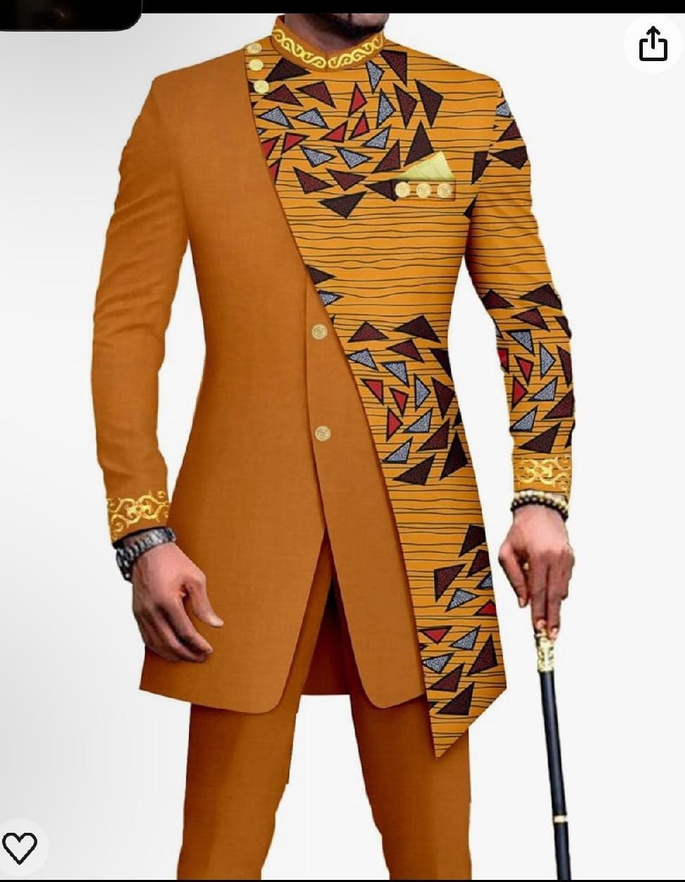 African Men's Suit Clothing,african Men Outfit,african Attire,african ...