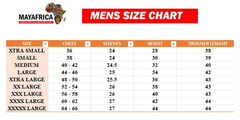 African Men's Suit Clothing,african Men Outfit,african Attire,african ...