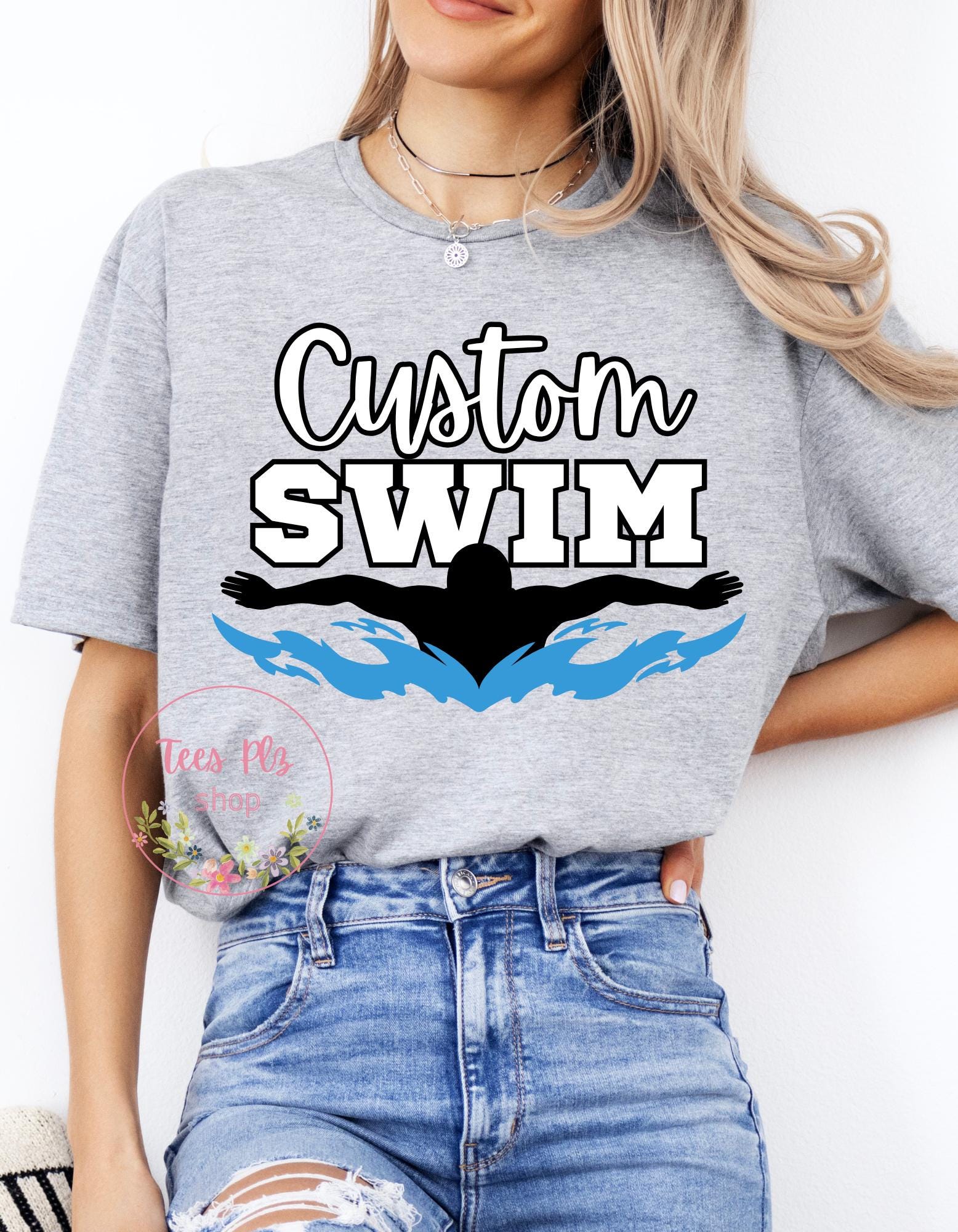 Custom Swimming Team Name Png, Custom Swim Png, Swimming Team Png ...