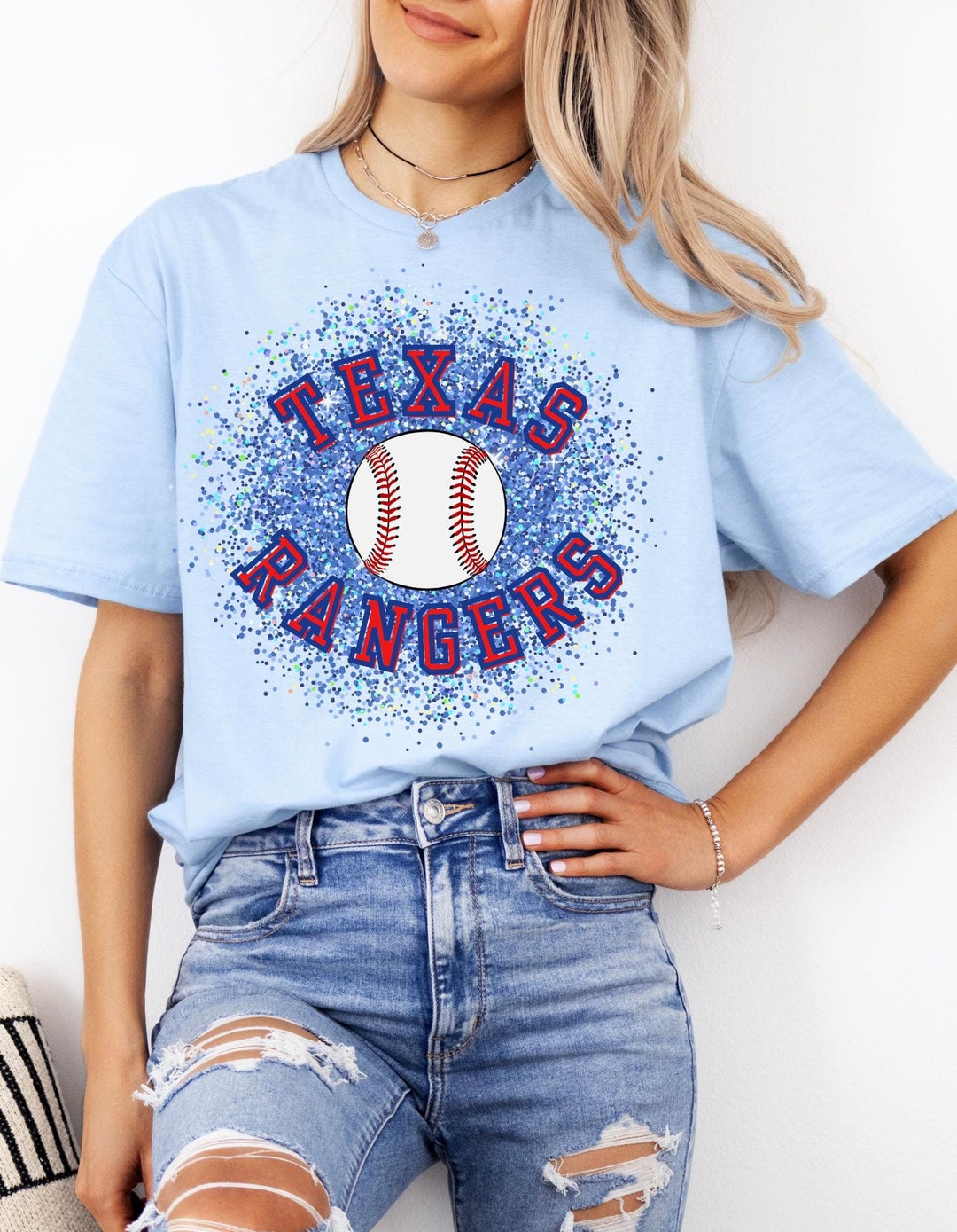 Varsity Rangers PNG, Rangers Baseball Team Sublimation, Glitter ...