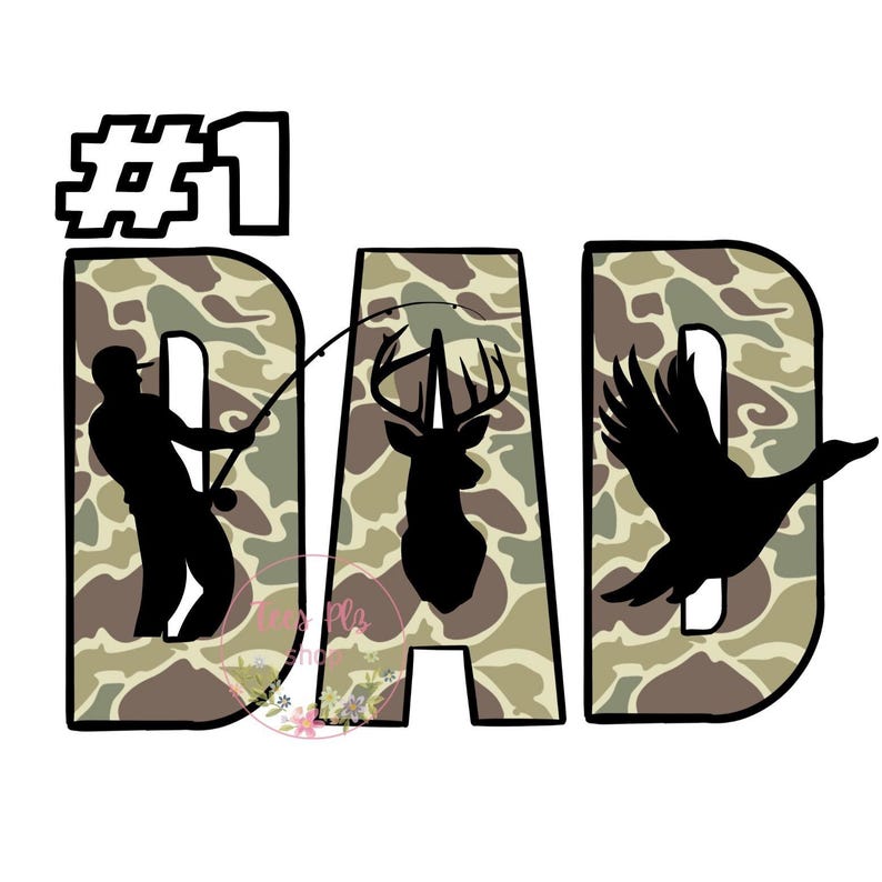 Dad Png, Dad Hunting Png, Duck Season Png, Deer Hunter Camo Dad Png ...