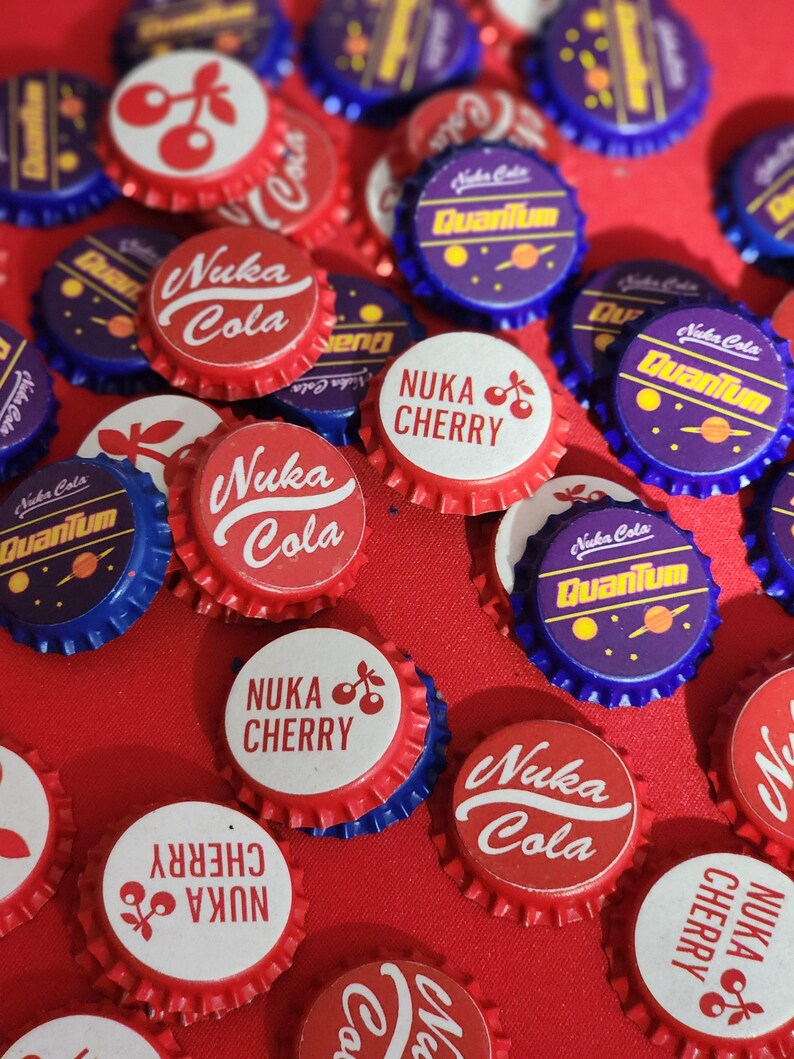 Nuka Cola Caps, Vim! Caps - Etsy