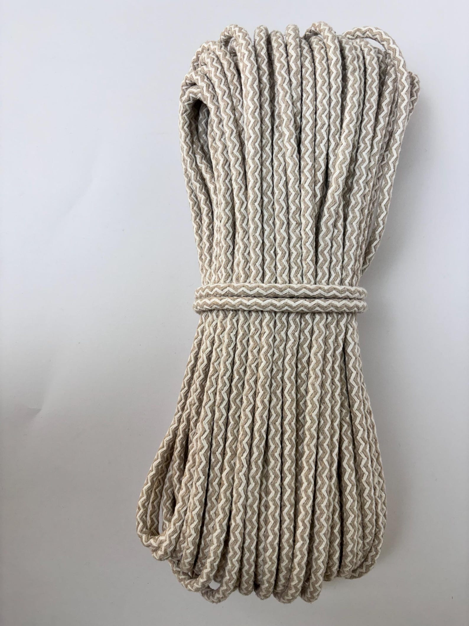 6-7 Mm Cord Rope 45-50 Meters 1 KG Braided Cotton Rope for Sewing ...