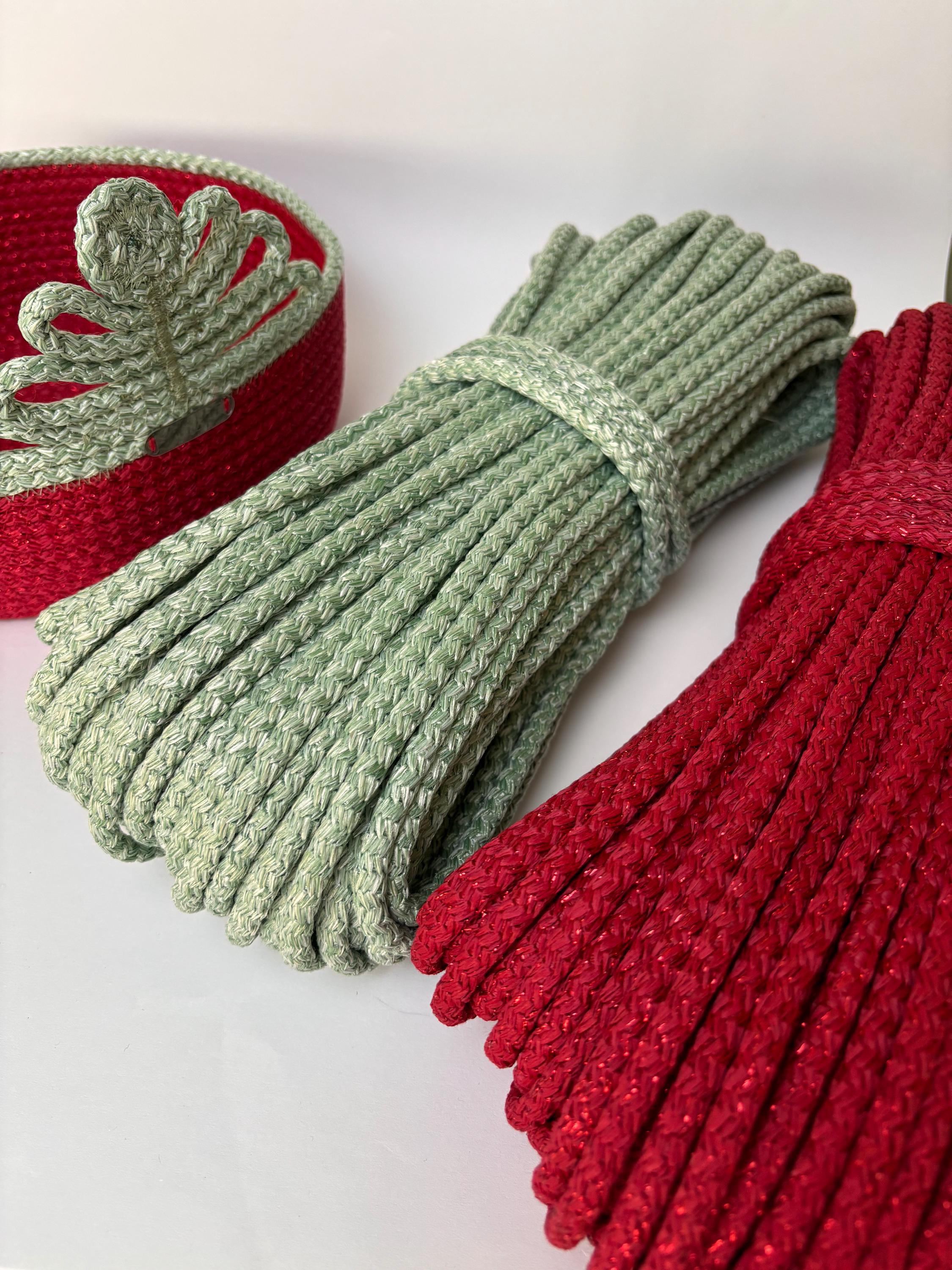 6-7 Mm Polyester Rope 45-50 Meters 1 KG Braided Polyester Rope for ...