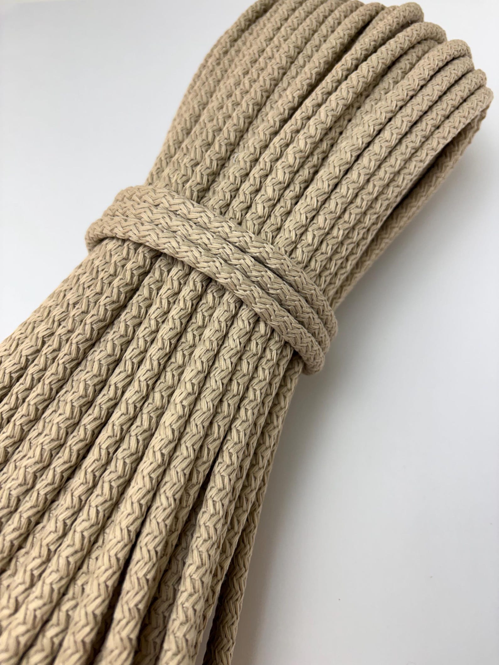 6-7 Mm Polyester Rope 45-50 Meters 1 KG Braided Polyester Rope for ...