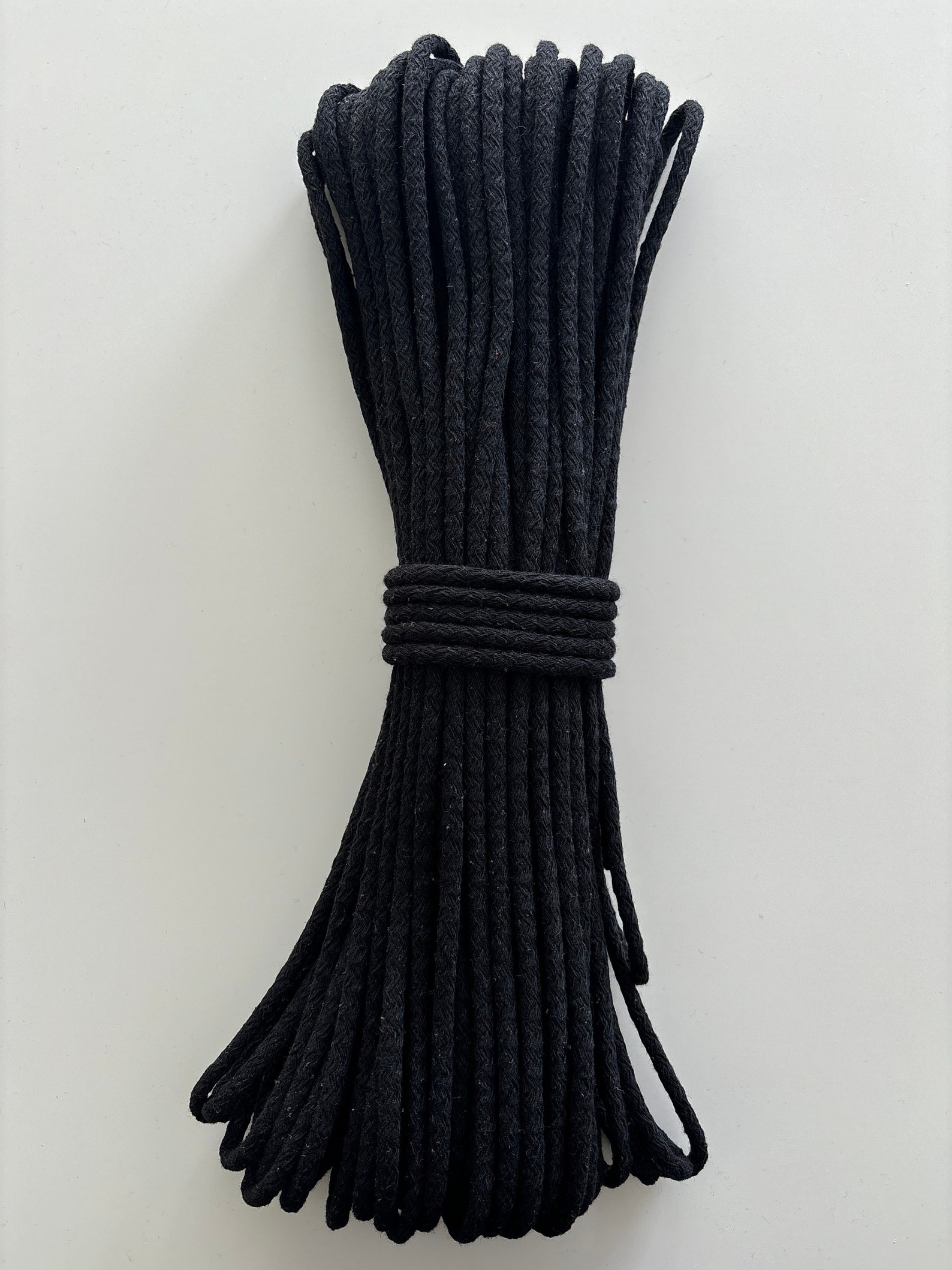 4-5 Mm Cord Rope 45-50 Meters 500 Gram Braided Cotton Rope for Sewing ...