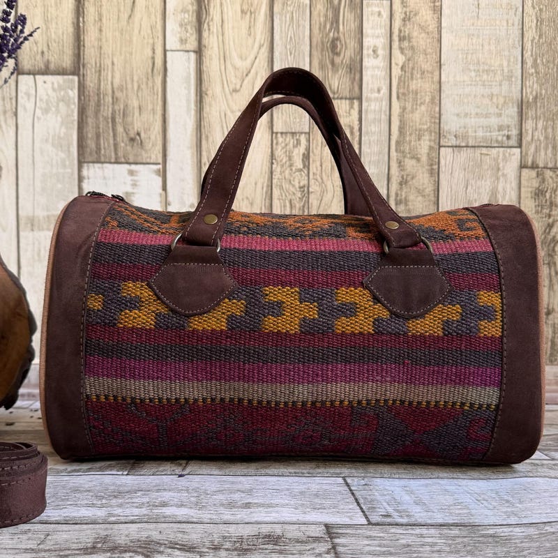 Vintage Carpet Bag - Etsy