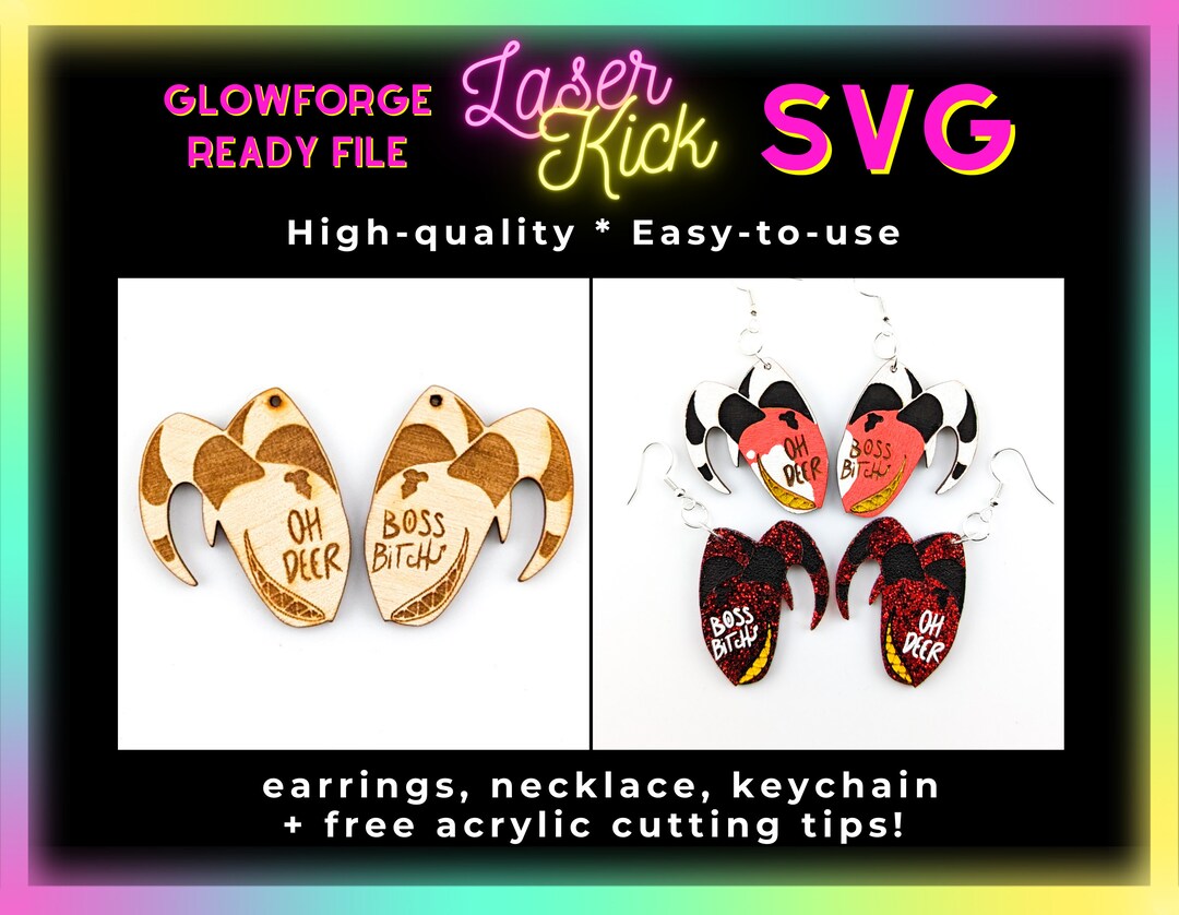 Hazbin Hotel Blitzo SVG Digital Download, Helluva Boss Jewelry Laser ...