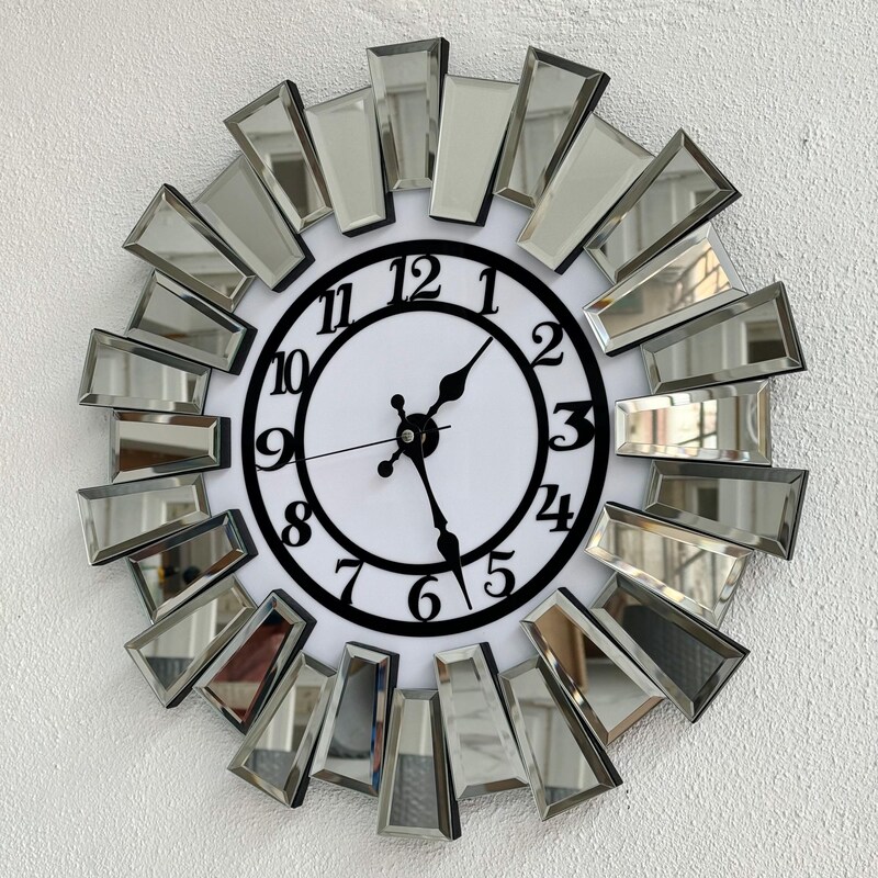 Wall Clock With Numbers - Etsy