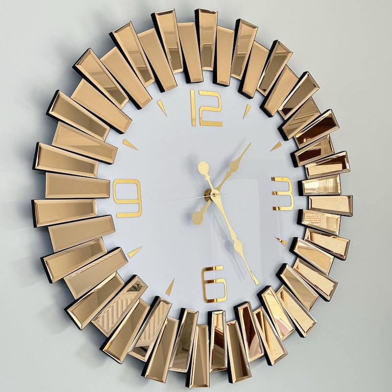 Elegant Wall Clock - Etsy