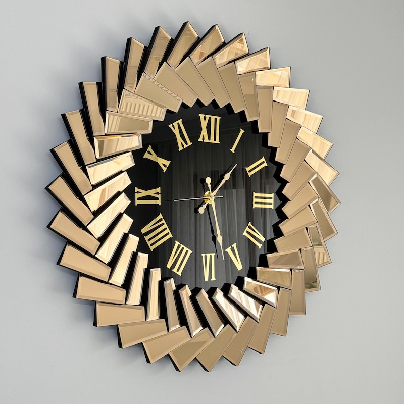 Extra Large 3d Wall Clock - Etsy