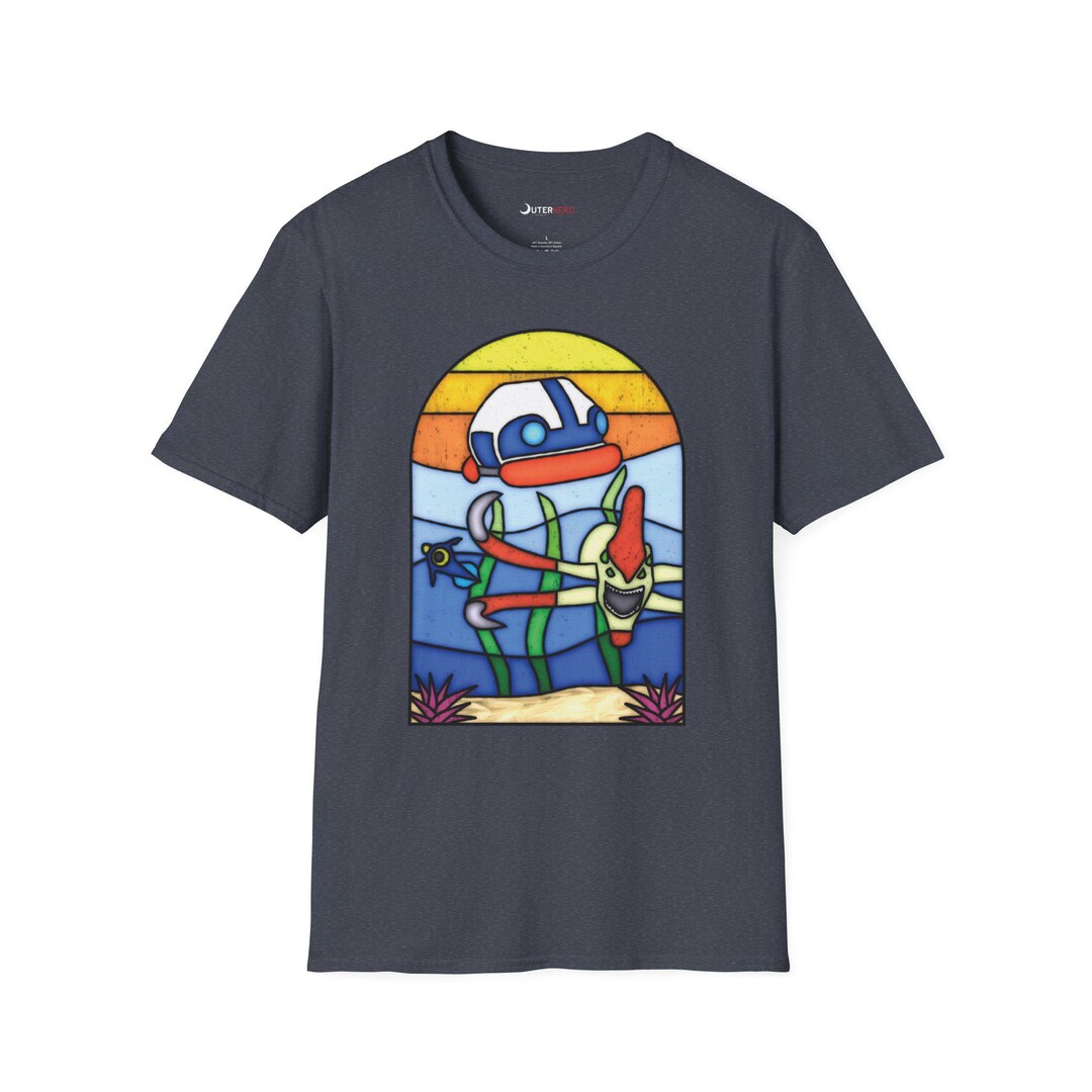 Stained Ocean T-shirt, Gaming Shirt, Survival Gaming Tee, Survival ...