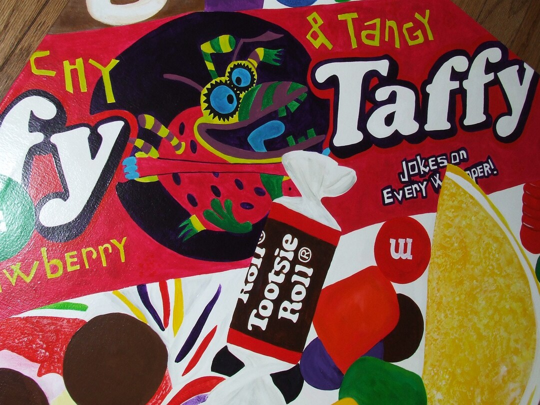 Custom Candy Floorcloth - Etsy