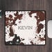 Custom Cow Print Desk Mat: Personalized Animal Desk Pad - Etsy