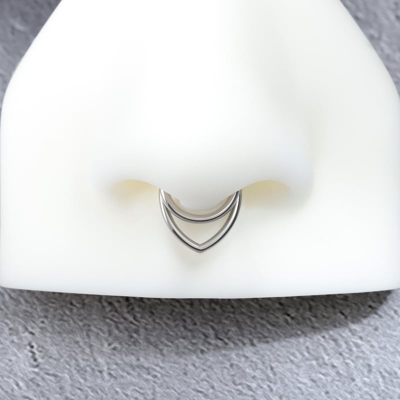 Unique Septum Ring 8mm - Etsy