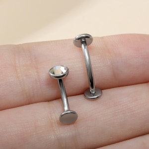 Titanium Fat Belly Button Ring Internally Threading 6/8/10/12/14mm ...