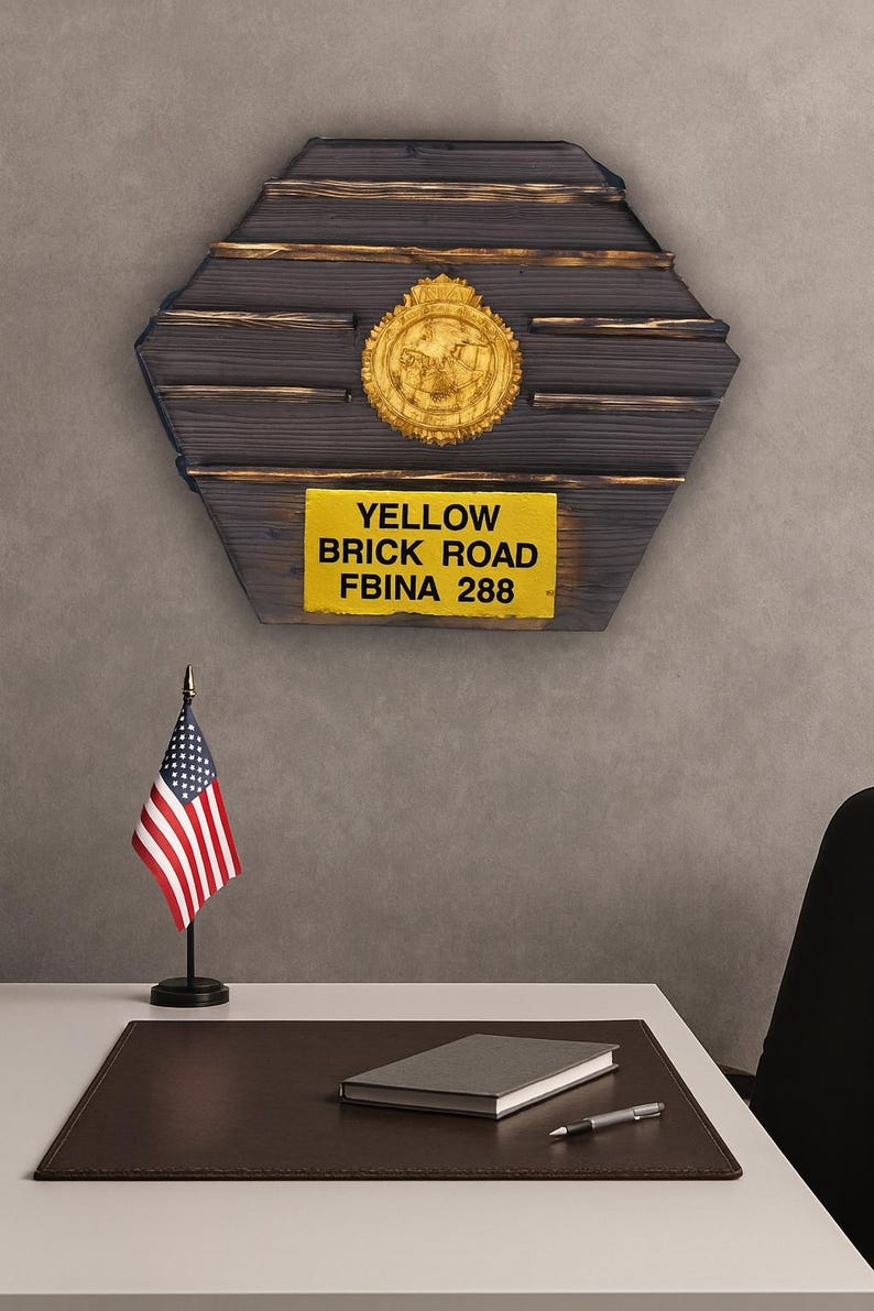 FBINA Yellow Brick Road Challenge Coin Holder - Etsy