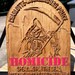 Wooden CMPD Homicide Patch - Etsy