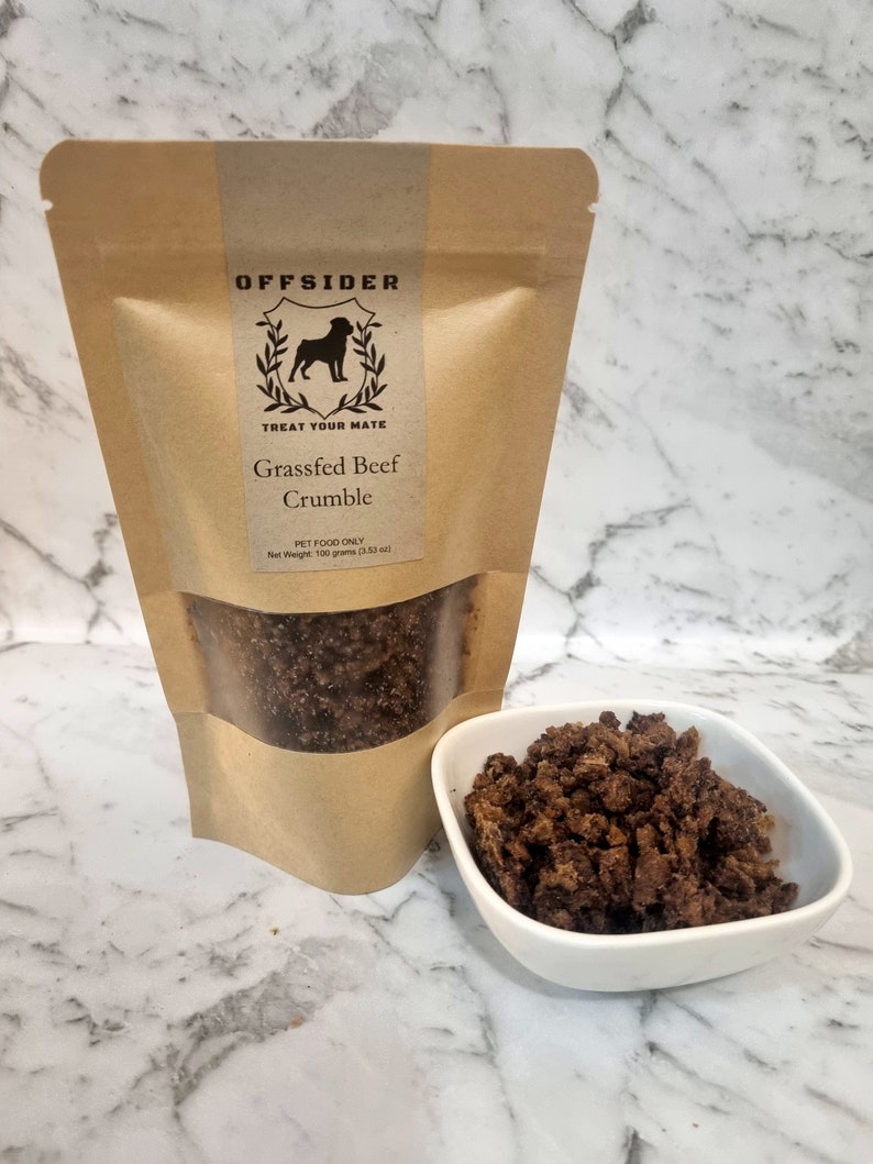 Grassfed Beef Crumble 100g - Etsy