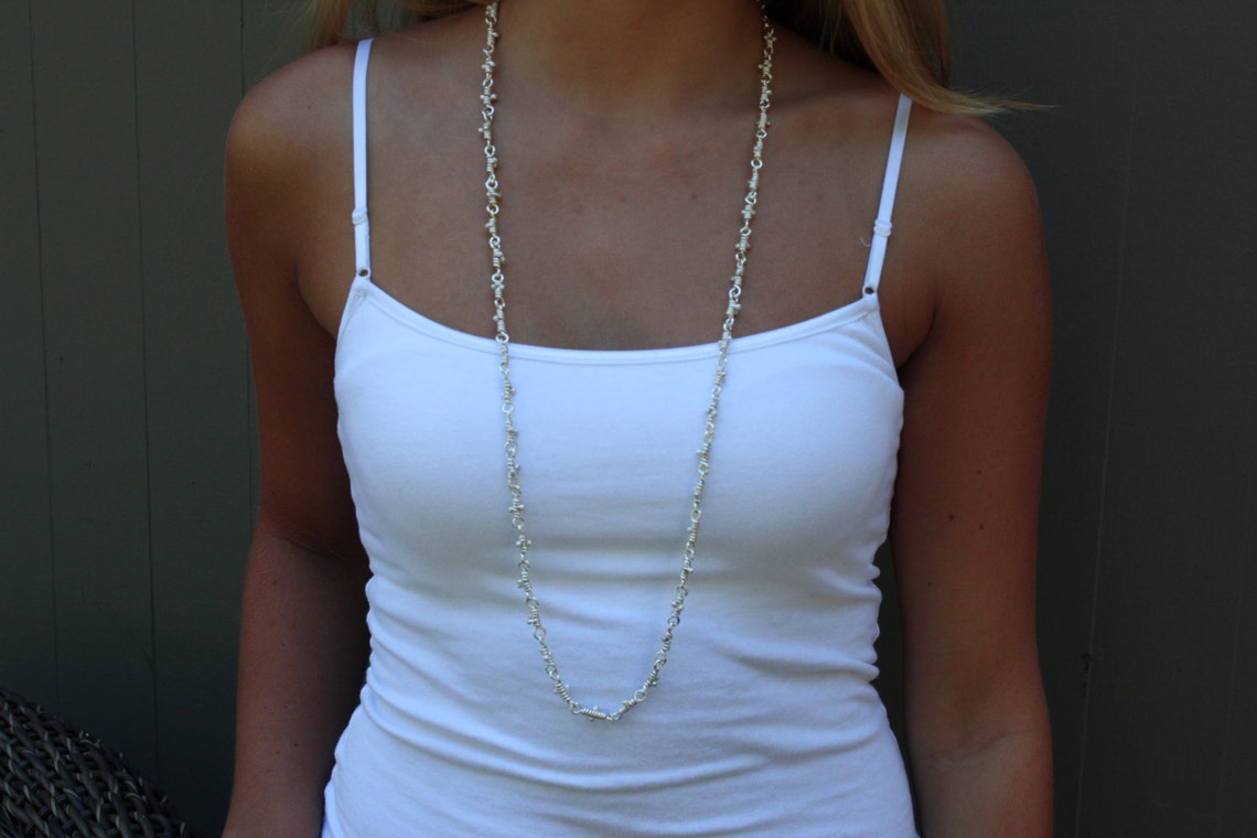 Handmade Heavy Sterling Artisan Chain Necklace Sterling - Etsy