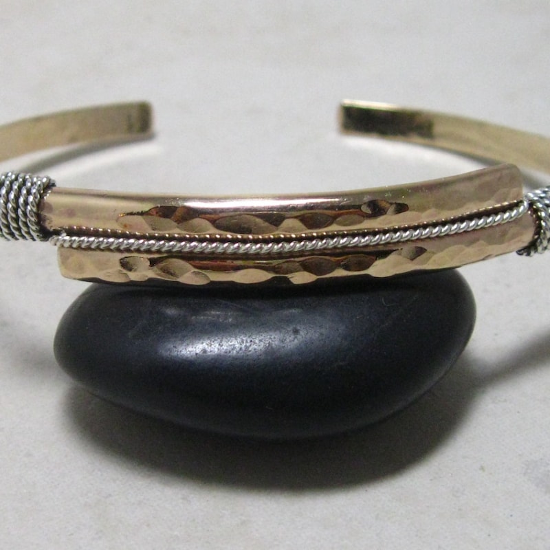 Metal Cuff Bracelet - Etsy