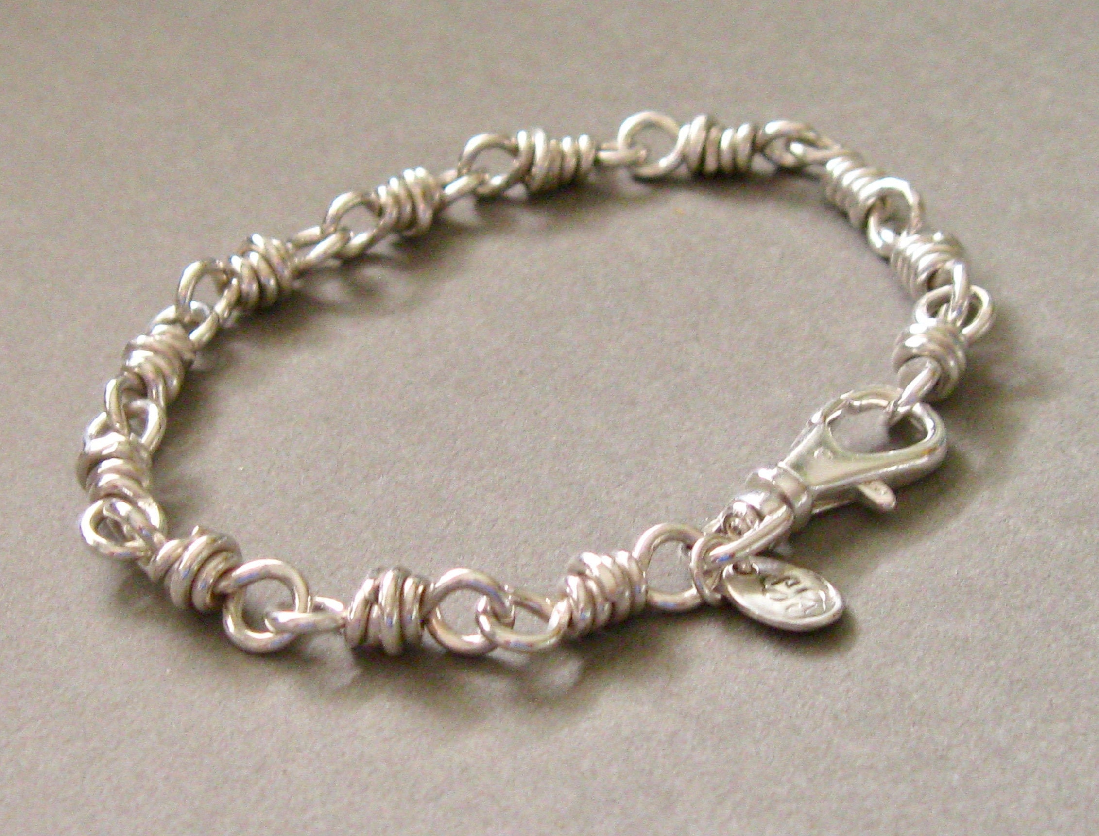 Heavy Link Handmade Specialty Chain Bracelet Unique Chain - Etsy