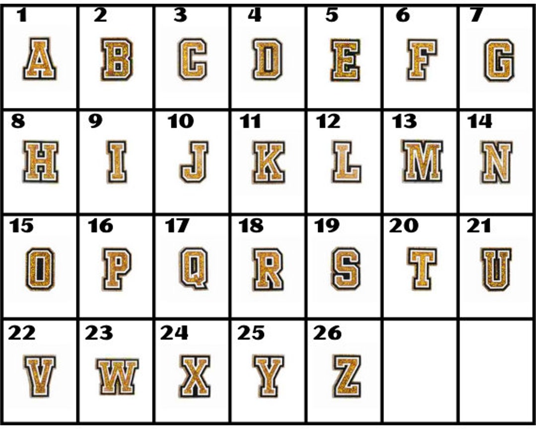 Alphabet Croc Charms - Number Croc Compatible Shoe Charms, Popular Now ...