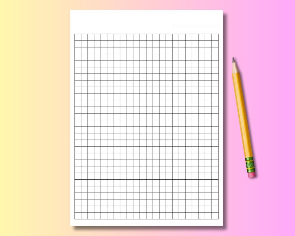 Lined Dot Grid Paper Printable, Writing Paper, Blank Notes, Study Note ...