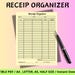 Receipt Organizers: Expense Envelope & Receipt Keeper That Lets You ...