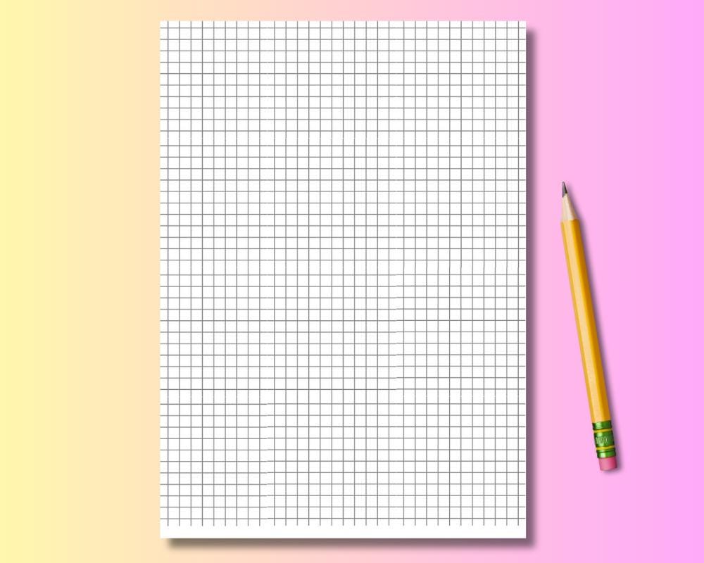 Lined Dot Grid Paper Printable, Writing Paper, Blank Notes, Study Note ...