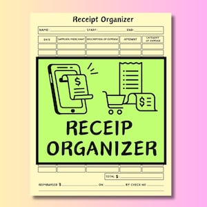Receipt Organizers: Expense Envelope & Receipt Keeper That Lets You ...