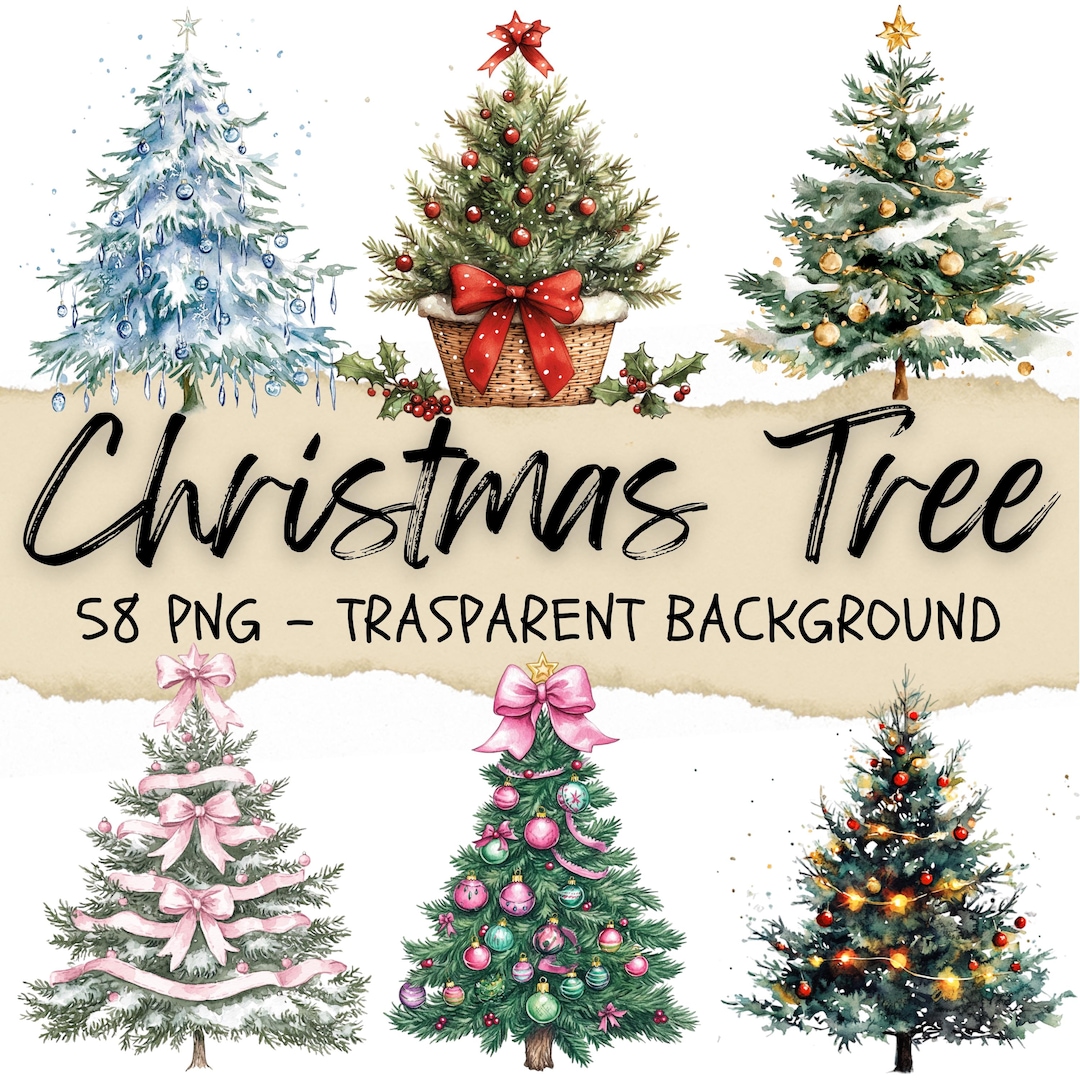 58 Christmas Tree Clipart, Pine Tree Clipart, Merry Christmas Png ...