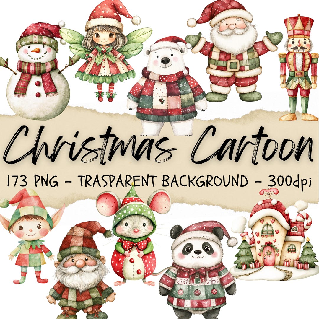 173 Christmas Clipart, Santa Claus Png, New Year Clipart, Christmas ...