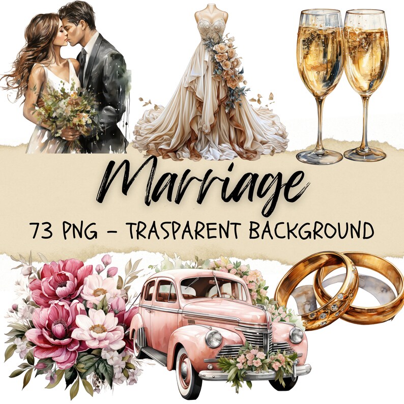 73 Marriage Clipart, Wedding Ceremony Png, Wedding Clipart, Marriage ...