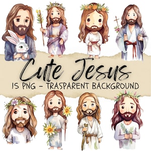15 Cute Jesus Artwork, Jesus Images Clipart, Christian Artwork, Bible ...