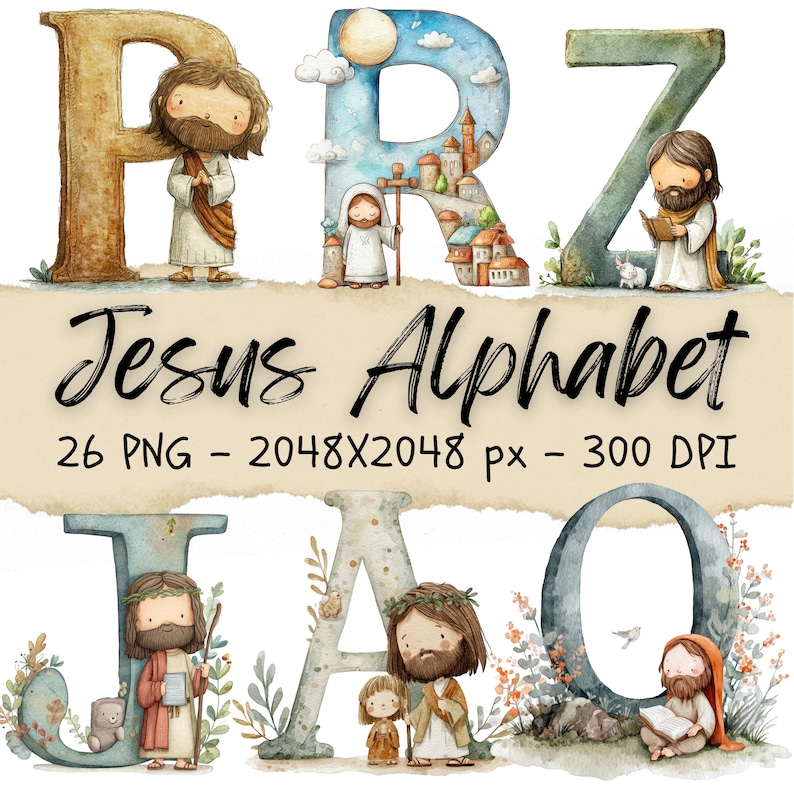 26 Jesus Letters Png, Bible Verse Alphabet, Catholic, Christian Artwork ...
