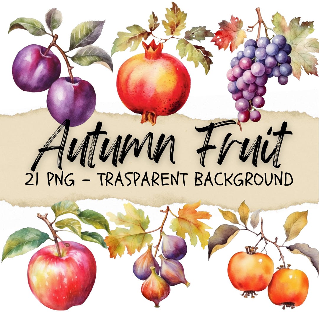 21 Autumn Fruit Clipart, Fruits Png, Clip Art Grapes, Pineapple ...