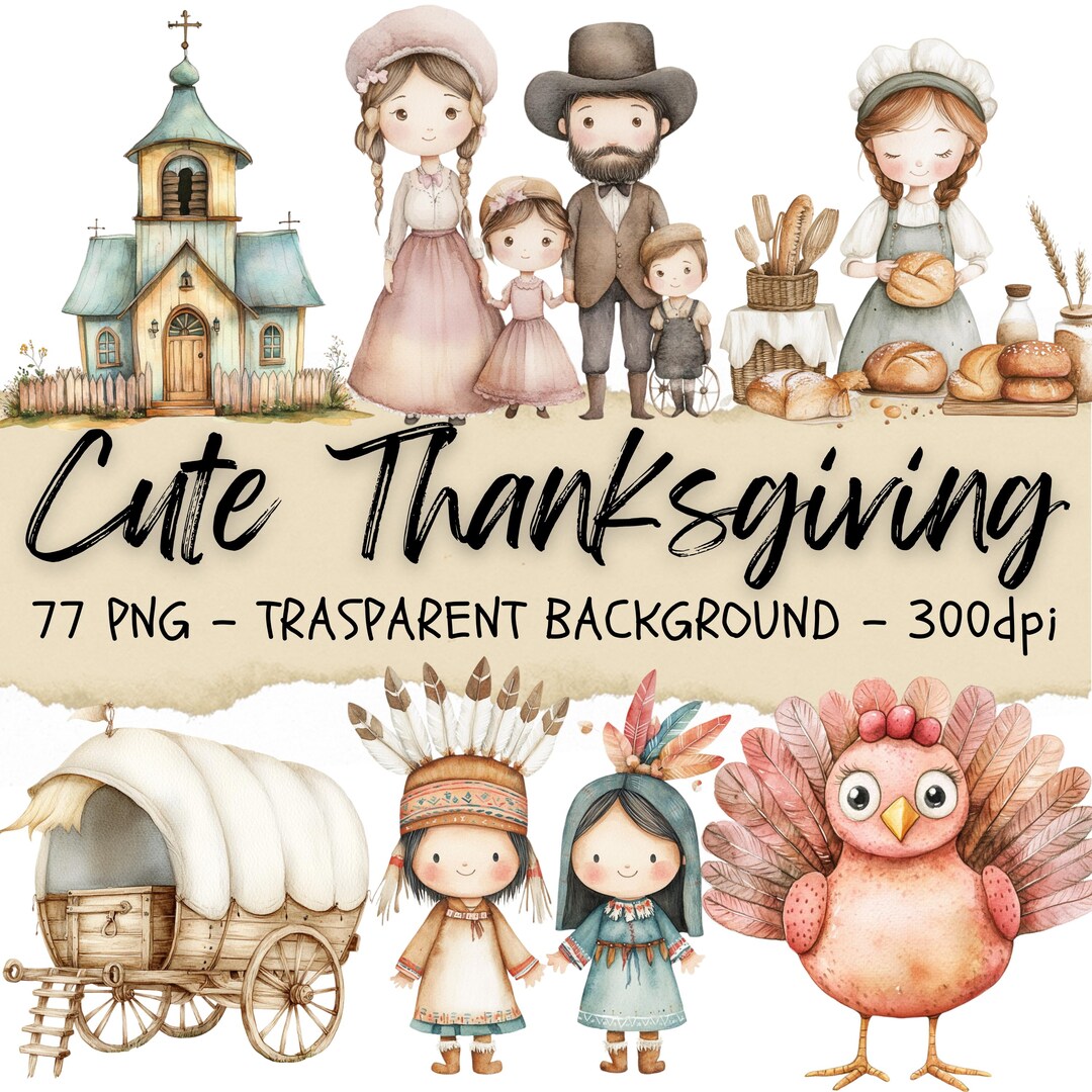 77 Thanksgiving Day Clipart, Turkey Clip Art, Happy Thanksgiving ...