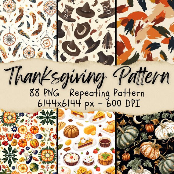 Thanksgiving Day Theme For Thanksgiving Themes Etsy