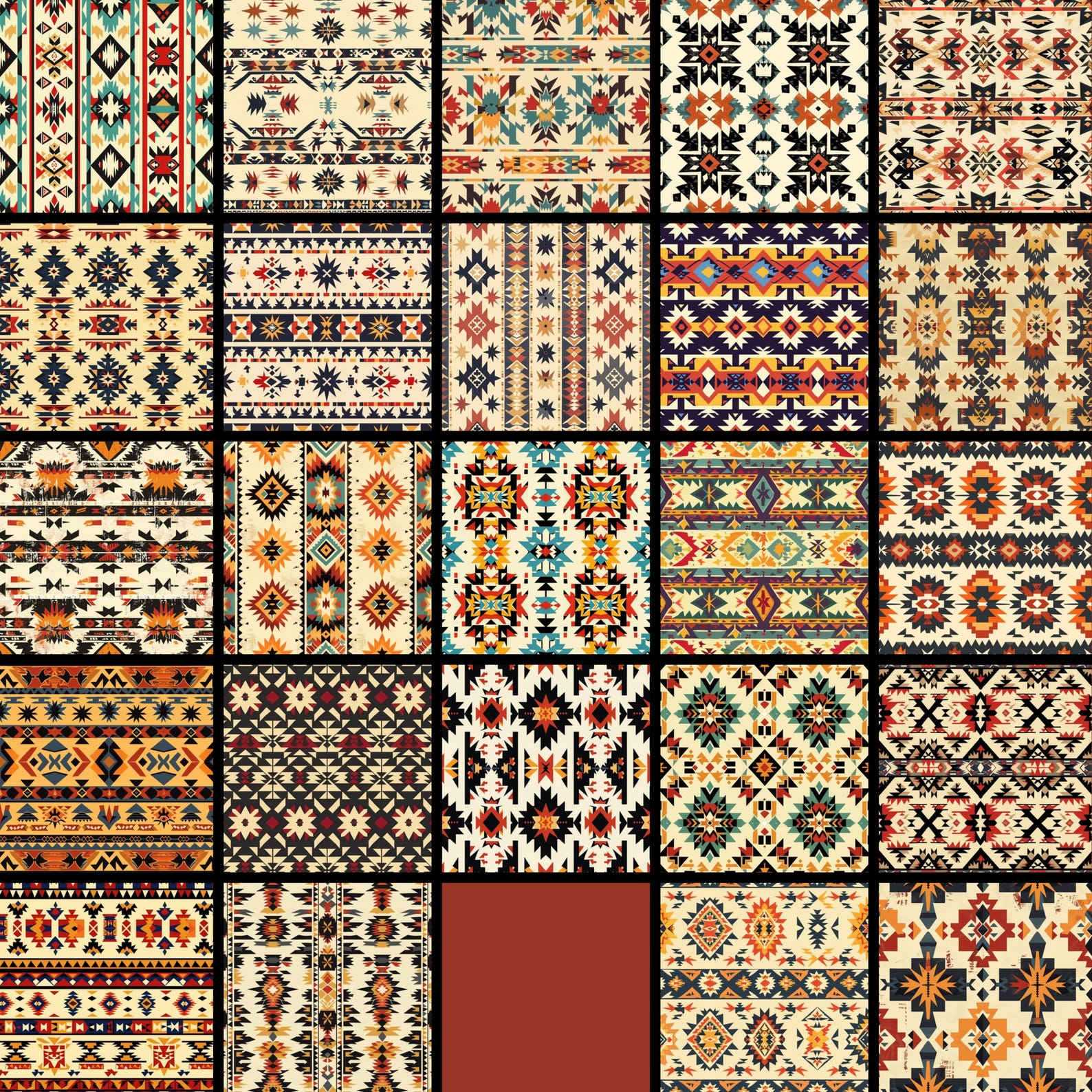 24 Aztec and Navajo Pattern Native American Patterns, American Nativity ...