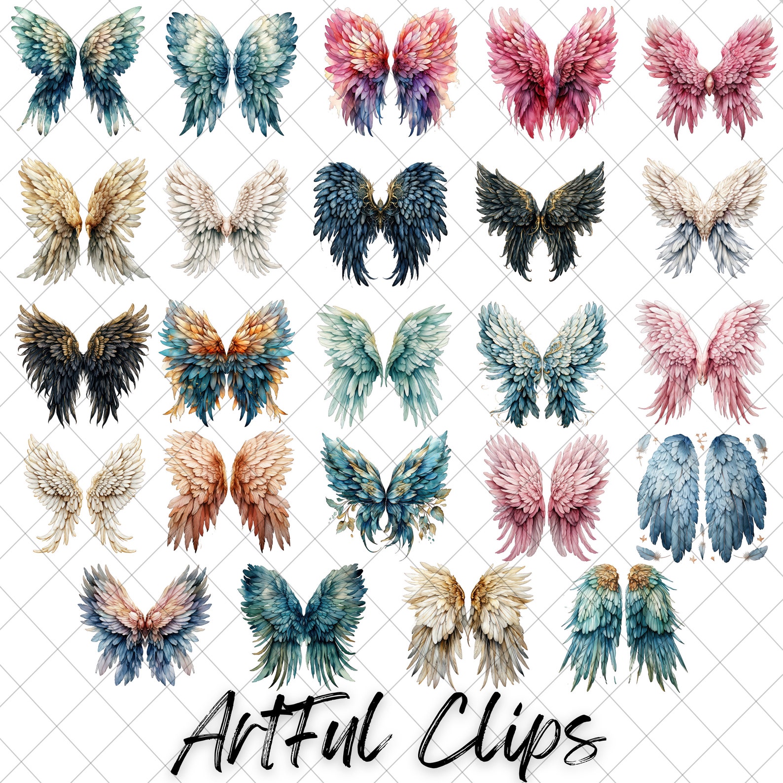 24 Angel Wings Png, Angel Clipart, Wing Clip Art, Heaven Clipart ...