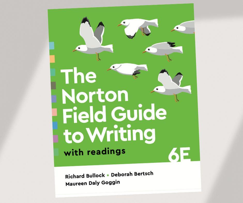 The Norton Field Guide to Writing With Readings - Latest 6th Edition ...