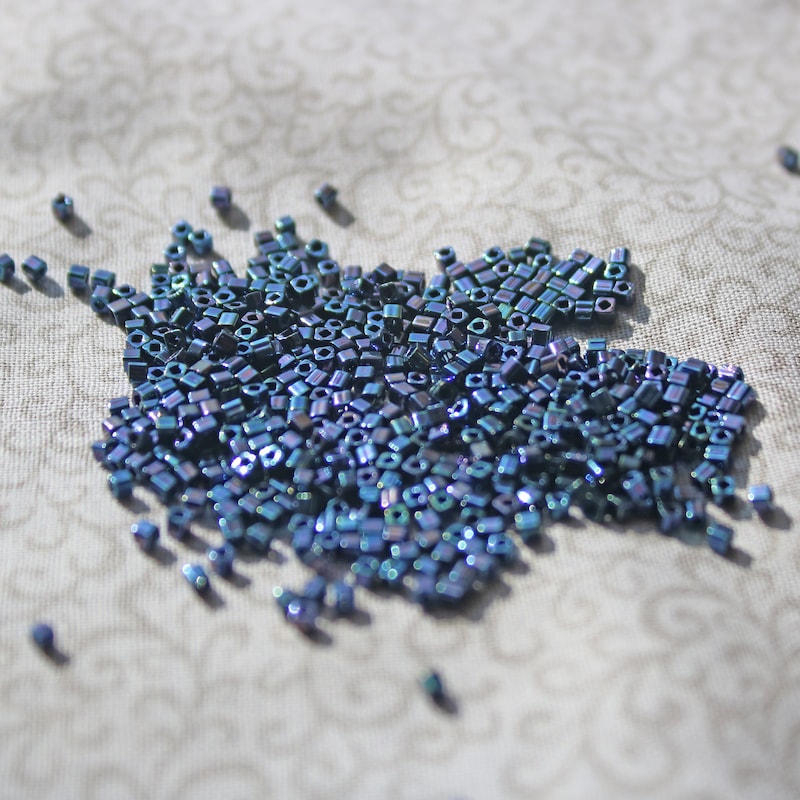 Beaded Bag Metallic - Etsy