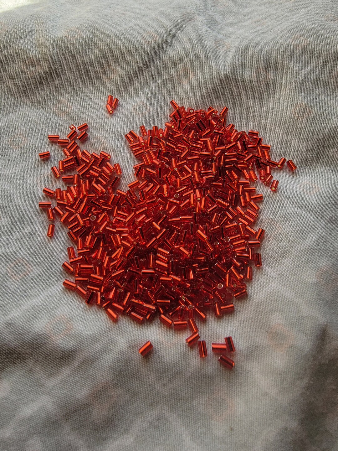 3mm Ruby Silver Lined Toho Bugle, 10-gram Bag, TB-01-25B - Etsy