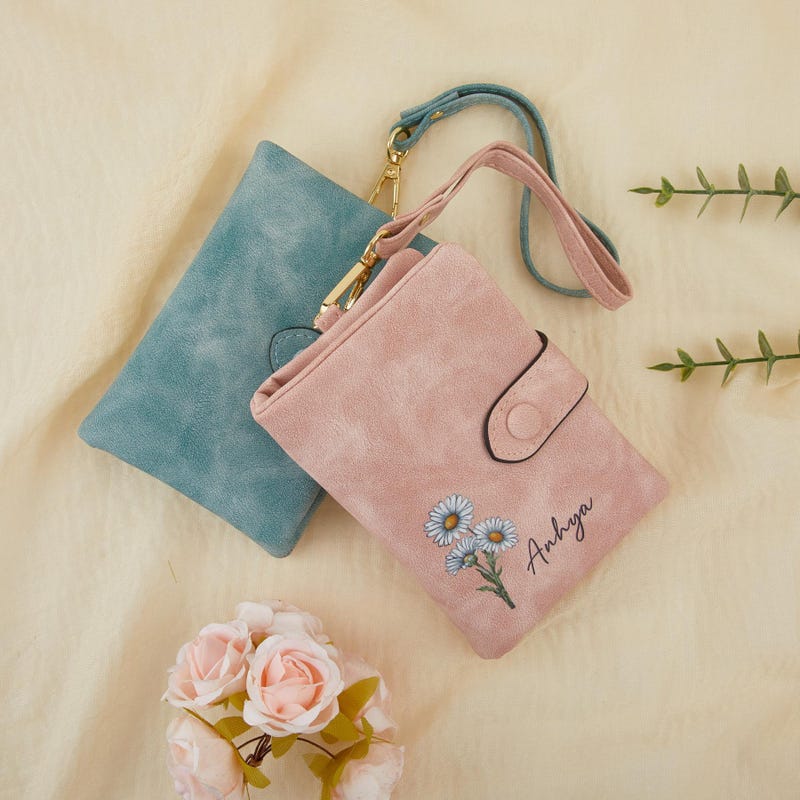 Flower Wallet - Etsy